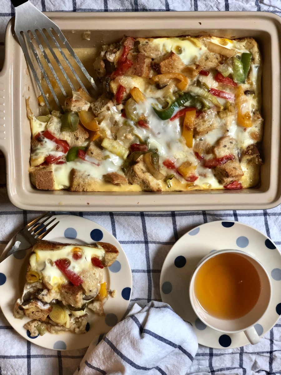 Basil Vegetable Strata – Season Generously