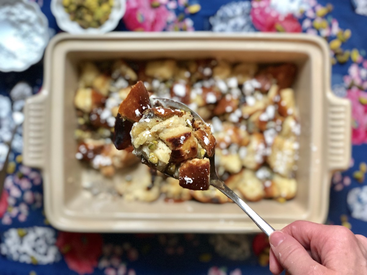 No-Bake Cardamom Challah Bread Pudding – Season Generously
